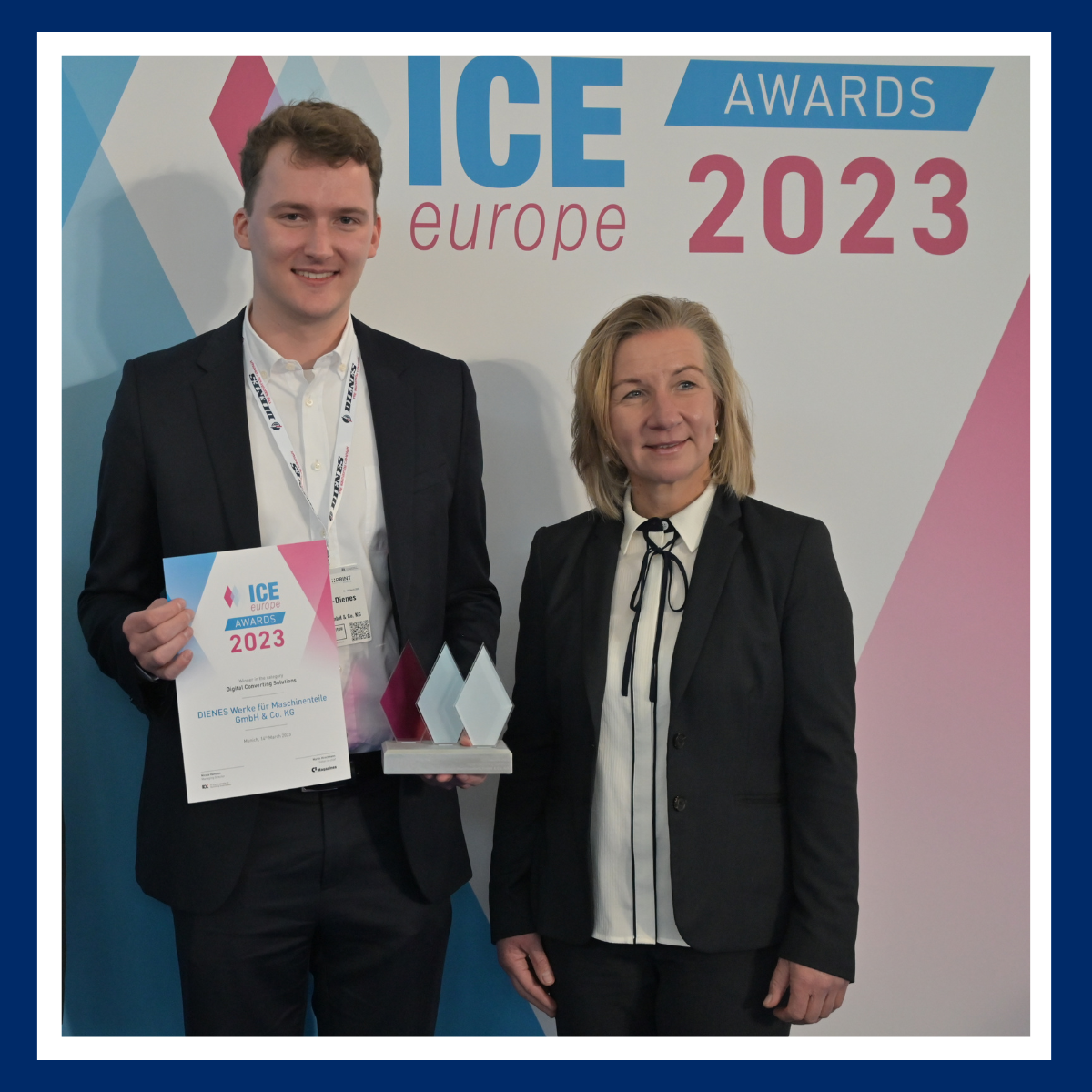 DIENES hat den zweiten ICE Award in Folge gewonnen! - DIENES